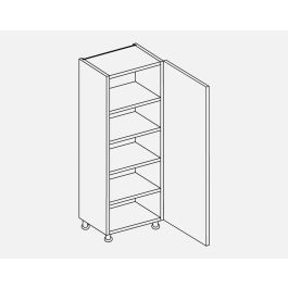 FULL HEIGHT DOOR LARDER VIVO GLOSS DUST GREY - TKC