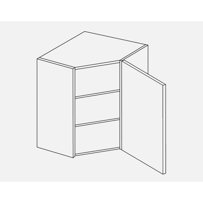 900MM CORNER WALL SPLAY OXFORD ANTHRACITE - TKC