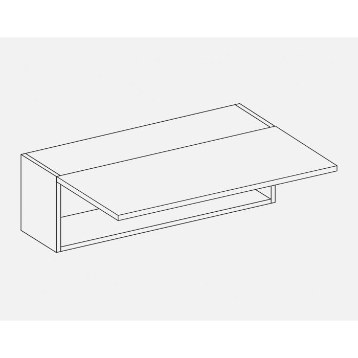 800MM BRIDGE STRATTO LIGHT GREY - TKC