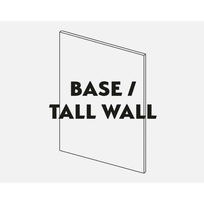 900 x 650MM END PANEL OXFORD IVORY - TKC