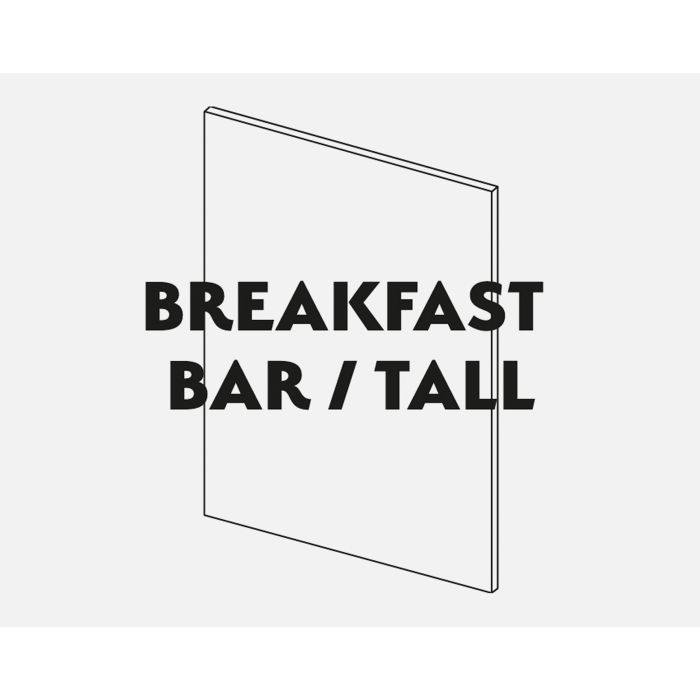 2400X900 B/BAR PANEL LUCENTE MATT ANTHRACITE - TKC